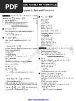 SSC Higher Math Board Question (2023&2024) | PDF