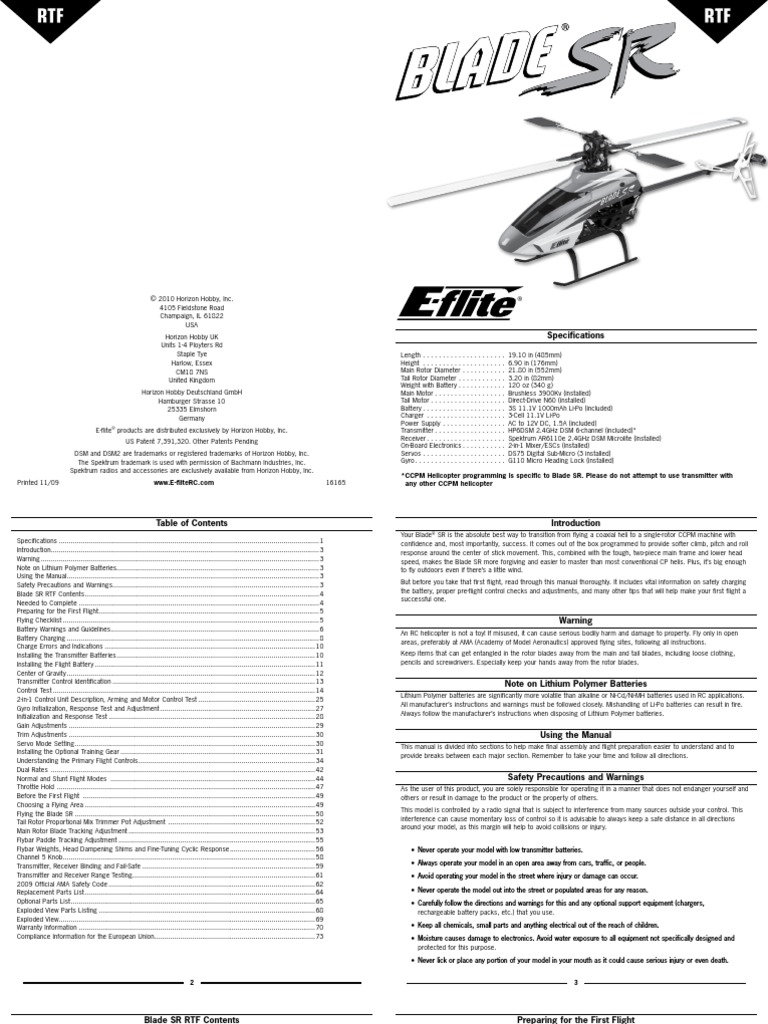 Manual Blade SR | PDF | Battery Charger | Power Supply