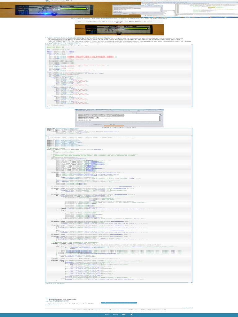 Application JAVA NetBeans Pour Contrôler Un ARDUINO - Articles ...