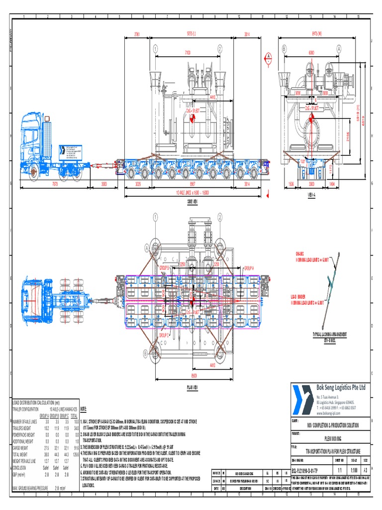 Bok Seng Logistics Pte LTD: Chains Working Load Limits 6.00 T | PDF ...