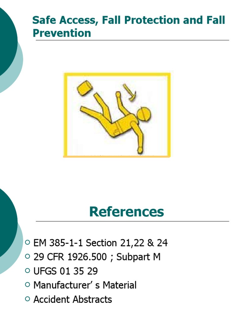 Safe Access, Fall Protection and Fall Prevention | PDF | Manufactured ...