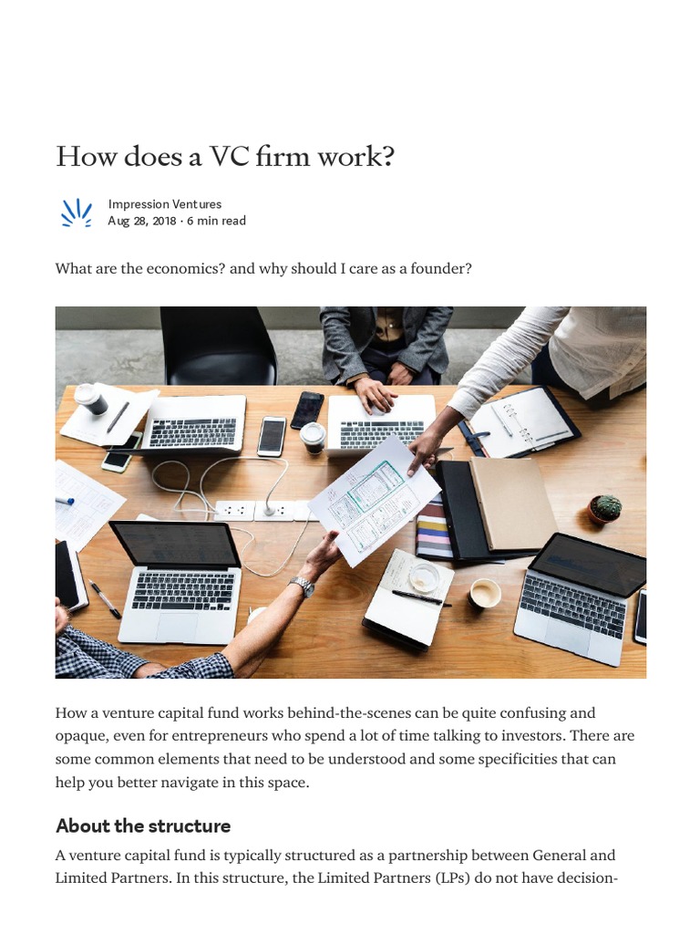 Introduction To Venture Capital Pdf Venture Capital Corporate Finance