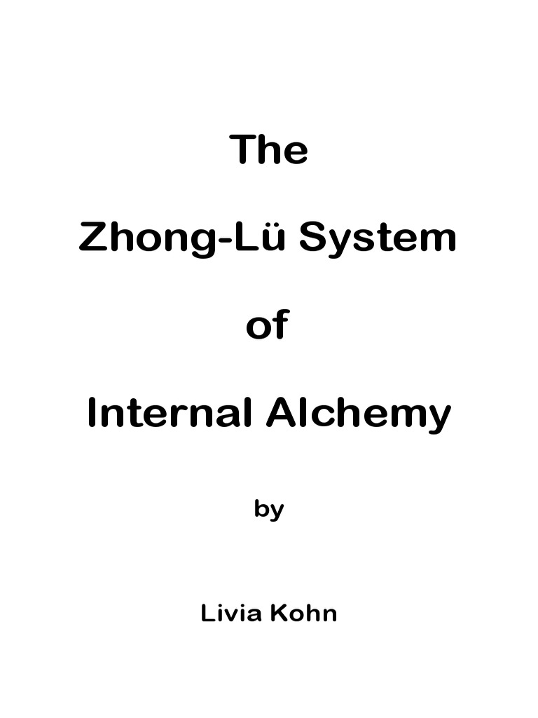 The Zhong Lü System of Internal Alchemy | PDF | Neidan | Religion And Belief
