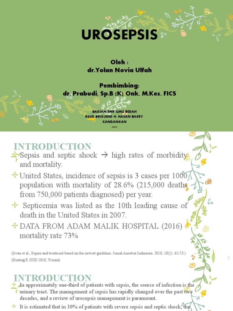 Urosepsis Diagnosis and Treatment | PDF | Sepsis | Health Care