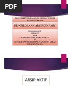 SOP Pemberkasan Dan Penyimpanan Arsip Aktif Pada Central File | PDF