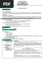 Semi-Detailed Lesson Plan in Mathematics 7: Grade & Section Quarter ...