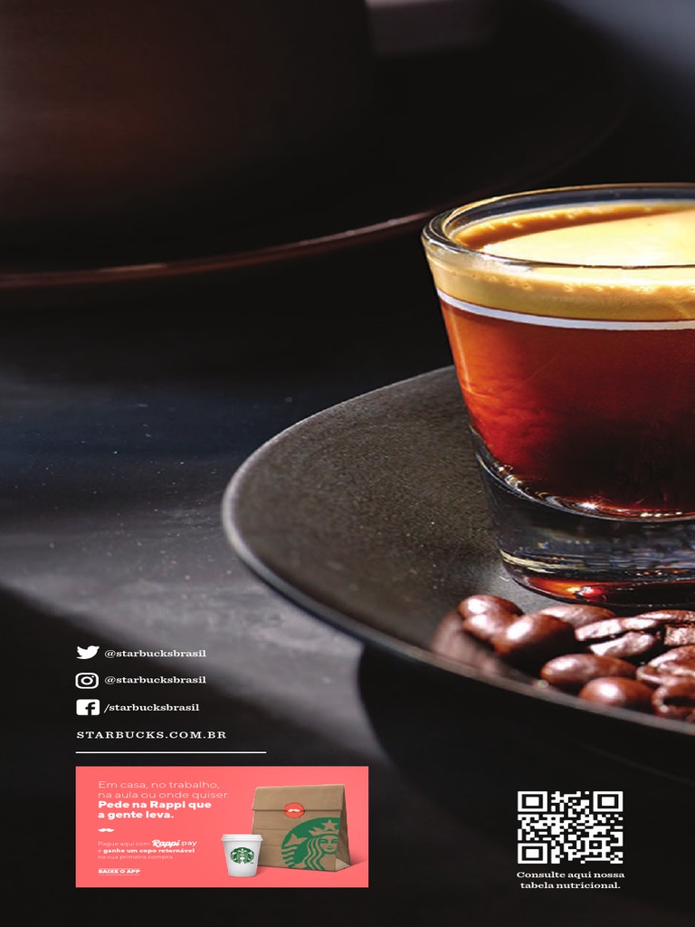 Cardapio SB Brasil | PDF | Bebidas com cafeína | Bebidas quentes