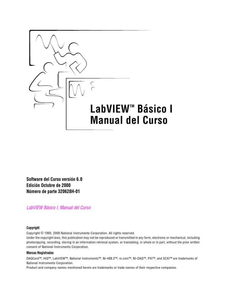 LabVIEW Basico 1 V6-2000 Preliminar | PDF | Hardware de la computadora | Ingeniería de software