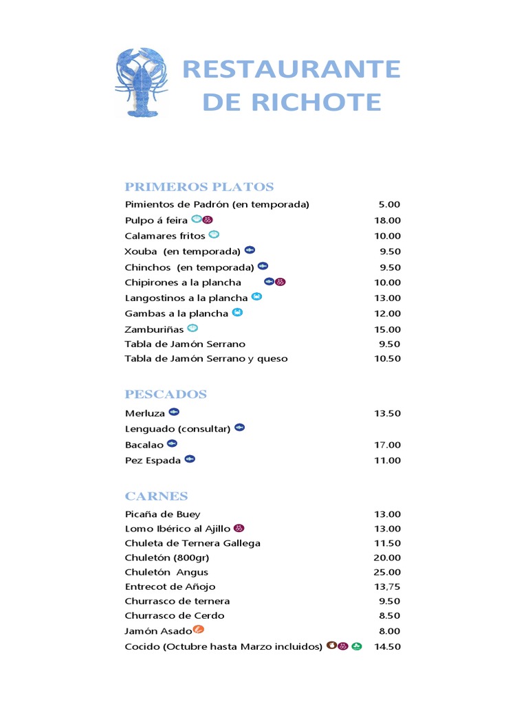 Richote | PDF | Cocina española | Variedades de uva