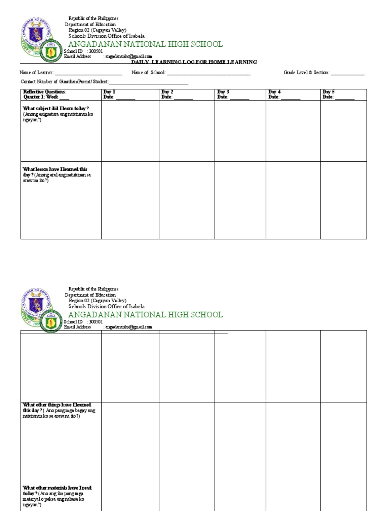 Angadanan National High School: Schools Division Office of Isabela ...