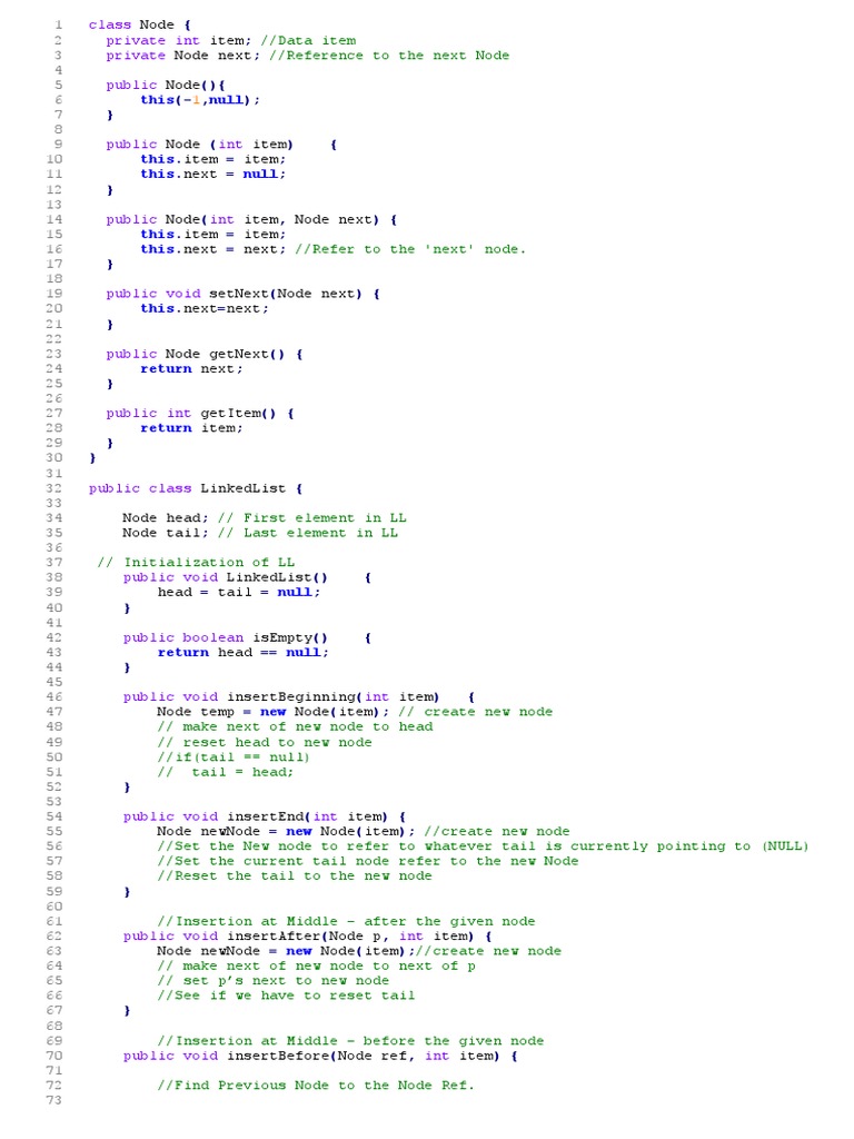 LinkedList Exercise | PDF | Information Retrieval | Data