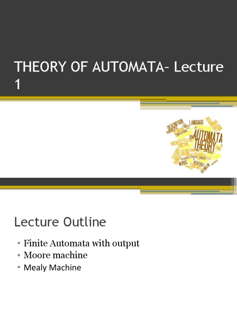 Automata Lecture15 | PDF | Digital Electronics | Theory Of Computation