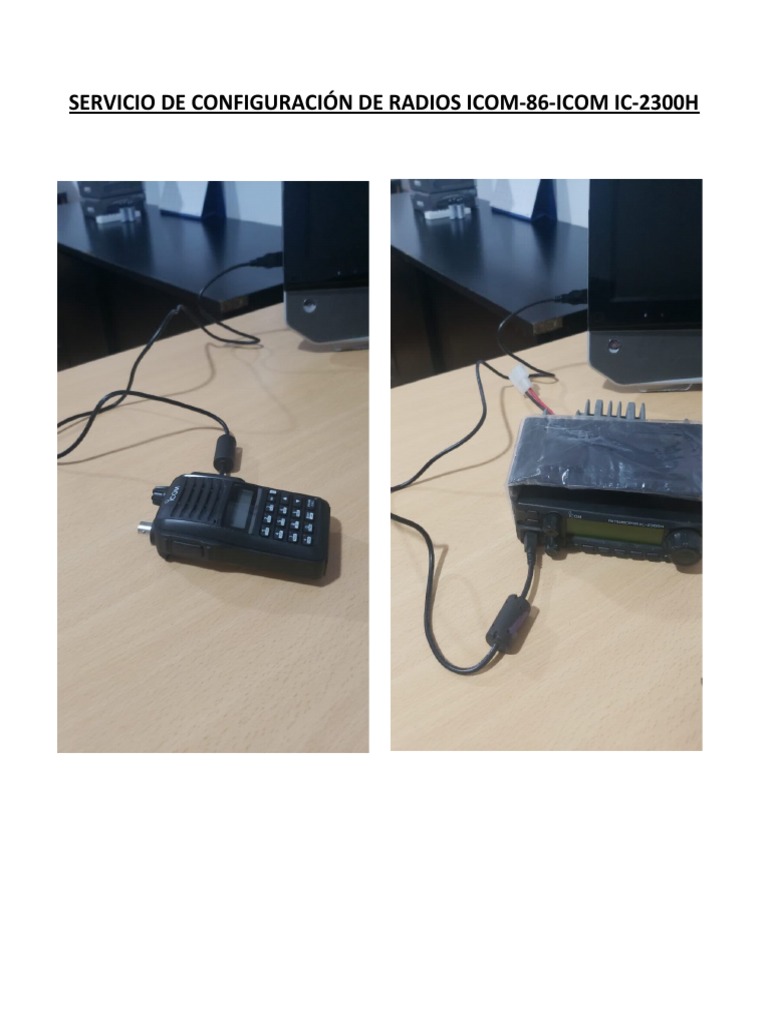 Servicio de Configuración de Radios Icom | PDF