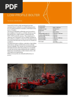 DU311 Ith Longhole Drill: Technical Specification | PDF | Drill | Drilling