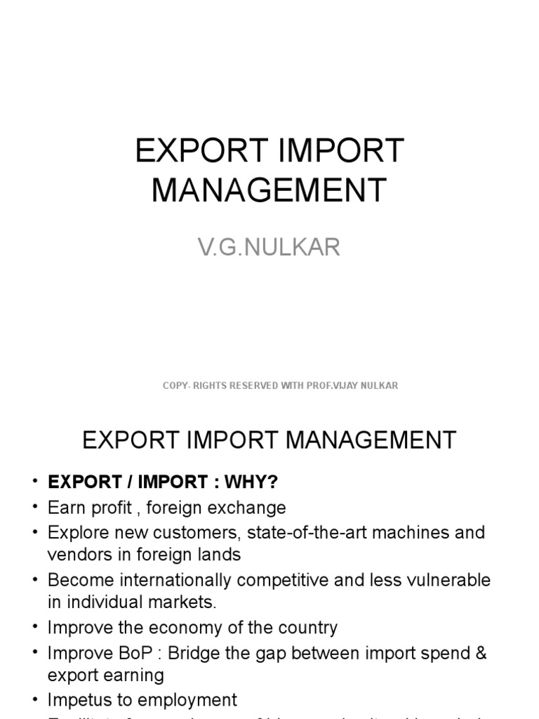 SIMS Exim Management | PDF | Foreign Exchange Market | Financial Transaction