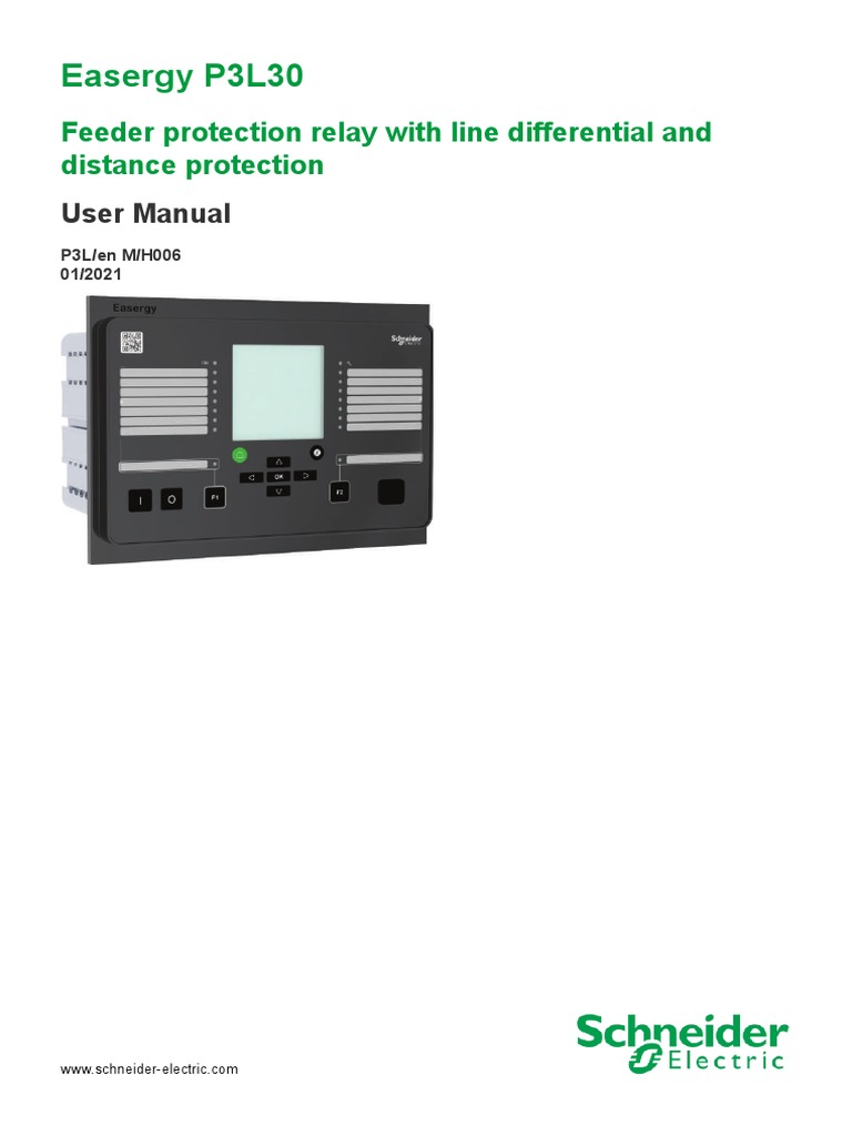 p3l30 en M h006 Iec Web | PDF | Relay | Safety