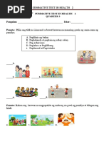 3rd Quarter - Performance Task Test in Grade 2 | PDF