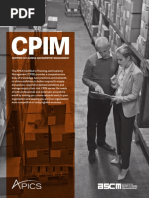 CPIM Part 01 | PDF