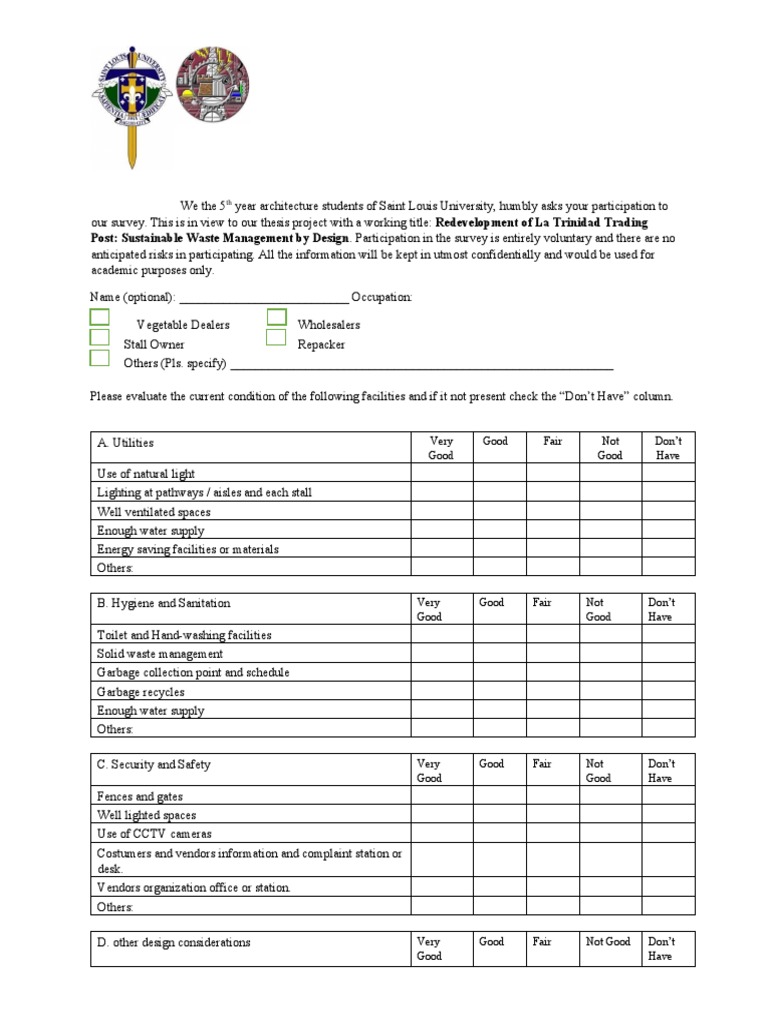 Final Questionaire 01 | PDF | Sustainability | Sustainable Development