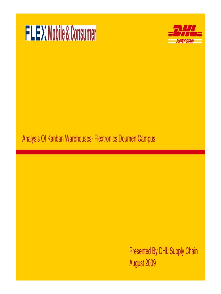 Analysis of Kanban Warehouses-Flextronics Doumen Campus | PDF ...