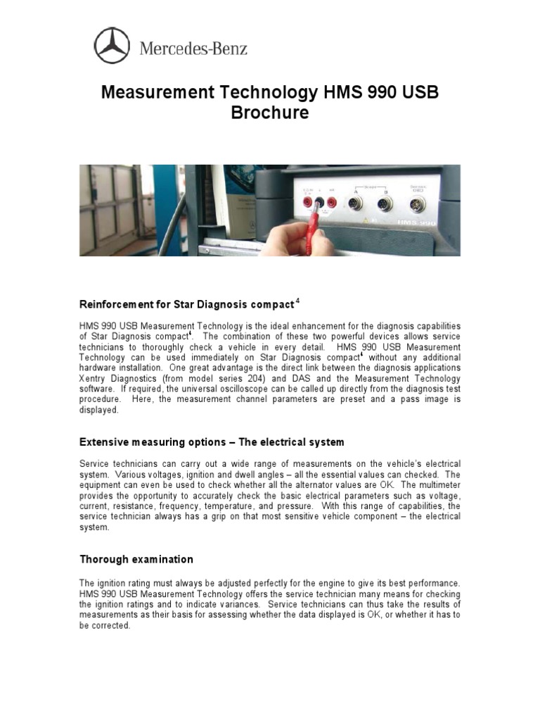Mercedes Benz HMS 990 Manual | PDF | Ignition System | Usb