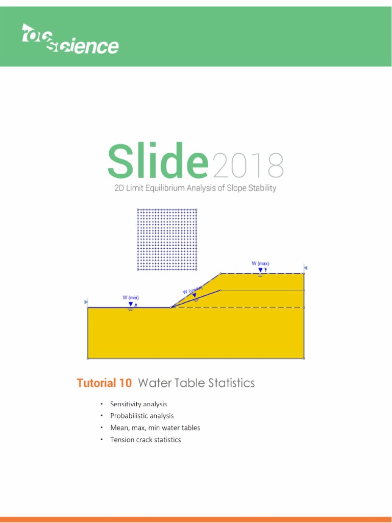 Water Table Statistics Tutorial Guide | PDF | Standard Deviation ...