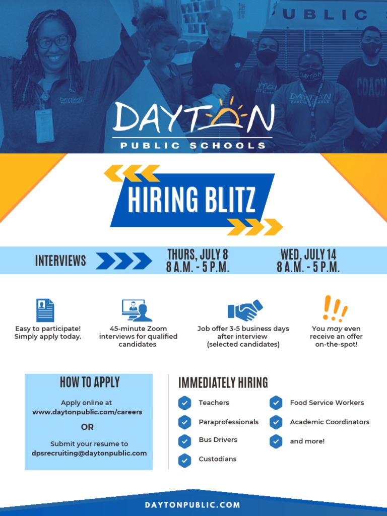 Hiring Blitz Flyer | PDF
