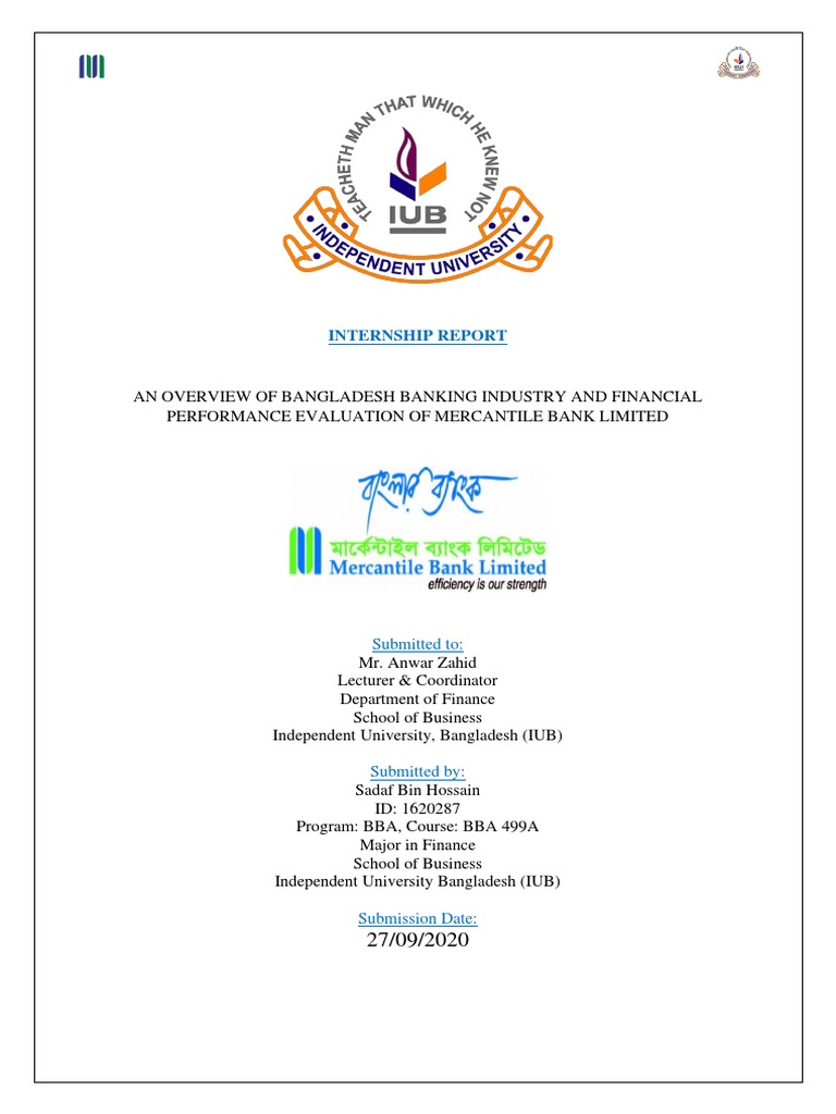 An Overview of Bangladesh Banking Industry and Financial Performance ...