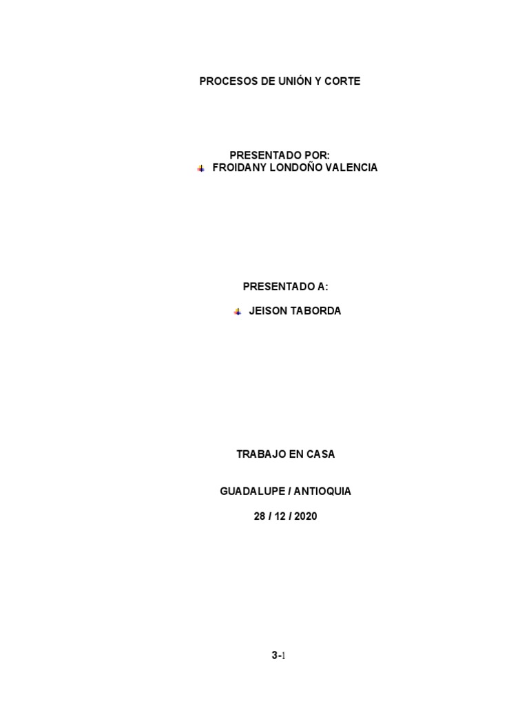 Procesos de Union y Corte | PDF | Soldadura | Construcción