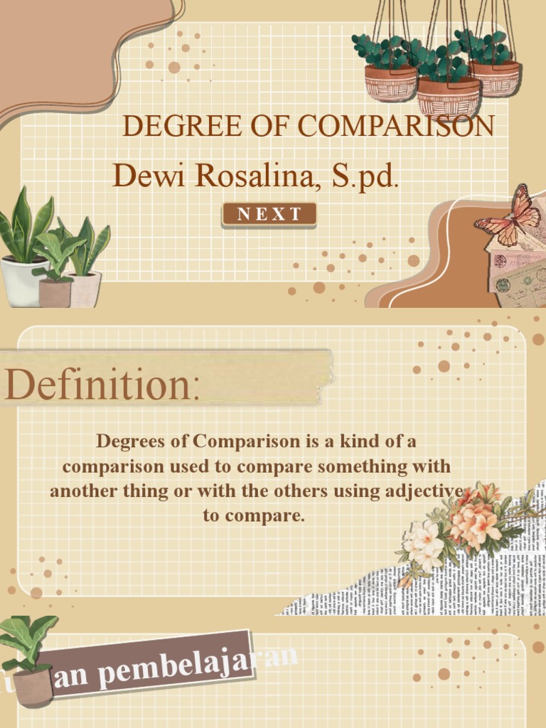 Understanding Degrees of Comparison | PDF | Language Mechanics | Languages