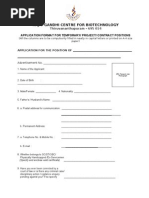 PSC General Summary Form - Applicants | PDF