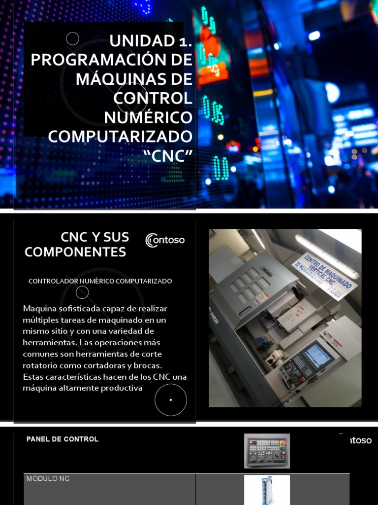 Unidad 1. Programación de Máquinas de Control Numérico Computarizado ...