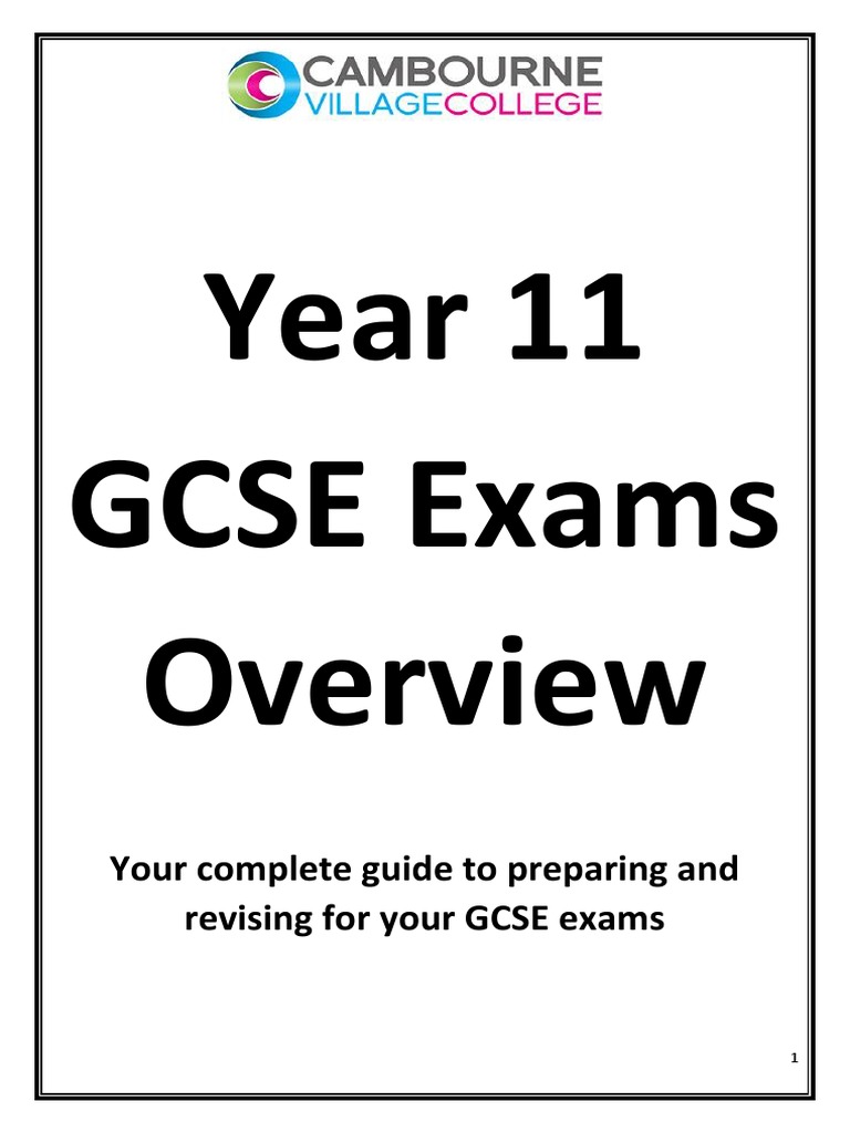 Preparing for Success: A Comprehensive Guide to GCSE Exam Preparation ...