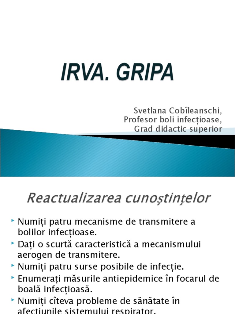 IRVA. Gripa | PDF