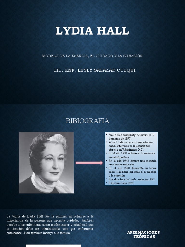 Teoria Lydia Hall | PDF | Enfermería | Science