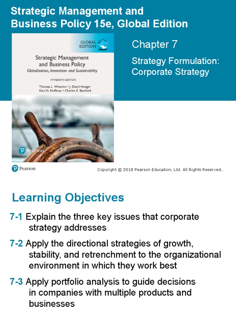 ch7 Corporate Strategy | PDF | Strategic Management | Business