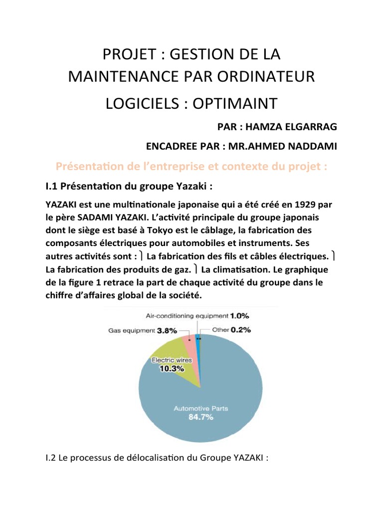 Gmao | PDF | Application | Délocalisation