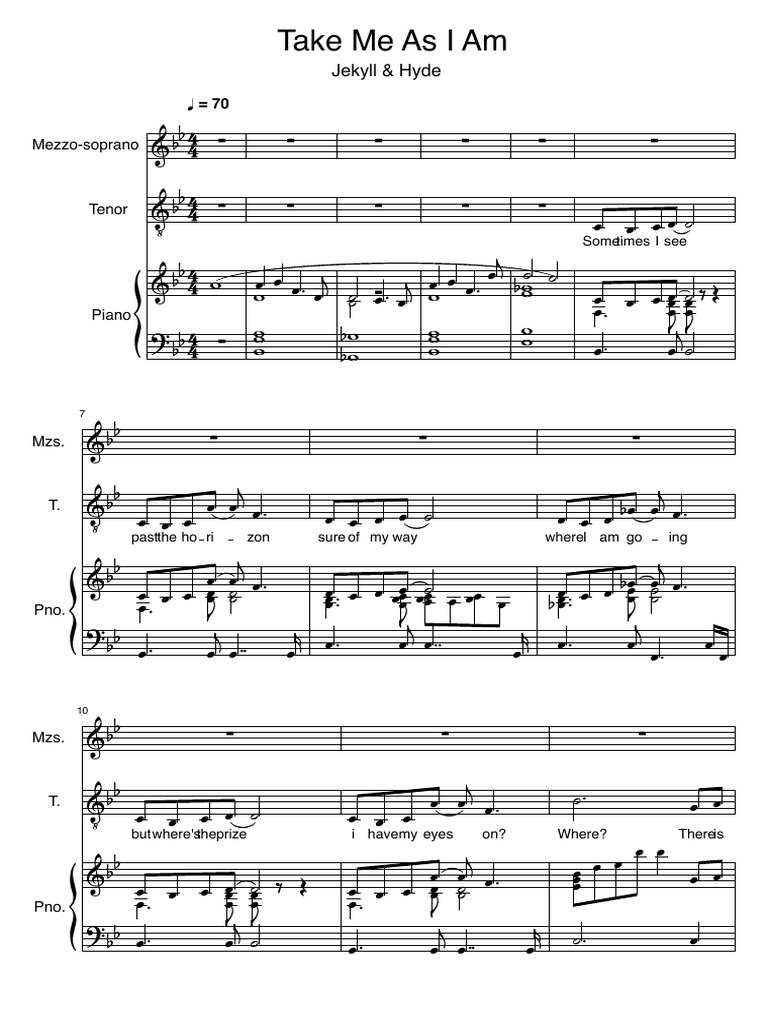 Take Me As I Am | PDF