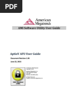 AMI AptioV DMIEDIT GUI User Guide NDA | PDF | Microsoft Windows | Menu ...