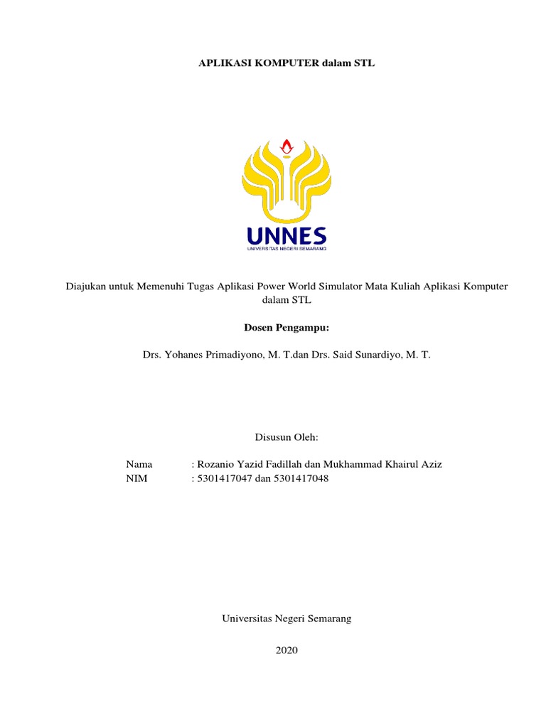 Panduan Power World Simulator STL | PDF