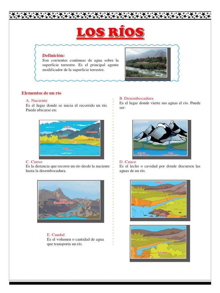 Los Ríos y Elementos | PDF