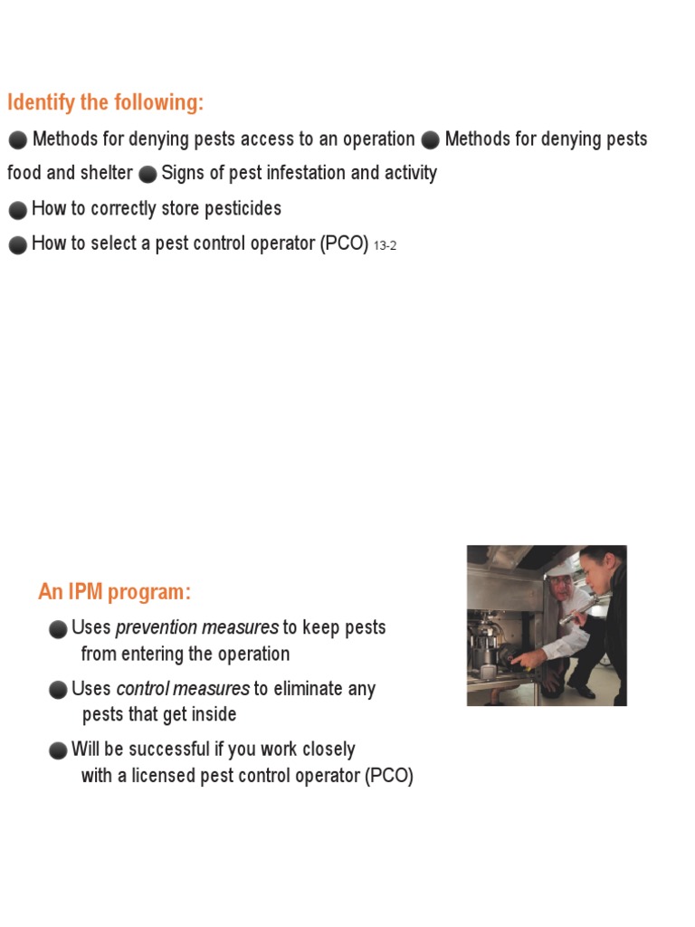 Ch. 13 - Integrated Pest Management | PDF | Pest Control | Pest (Organism)