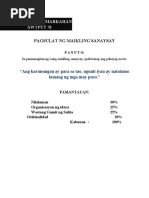 BASAHIN-MUNTING PAGSINTA (Dula Mula Mongolia) | PDF