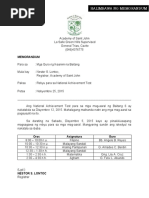 Halimbawa NG Agenda | PDF