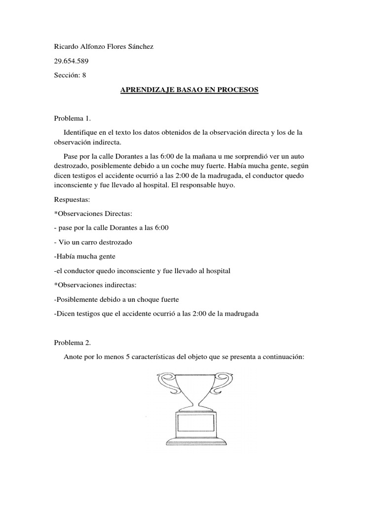 Ricardo Alfonzo Flores Sánchez 29654589 Seccion 8 | PDF | Ropa | Science