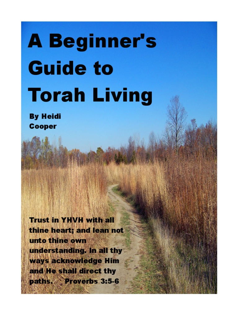 Beginners Guide To Torah Living | PDF | Torah | Shema Yisrael