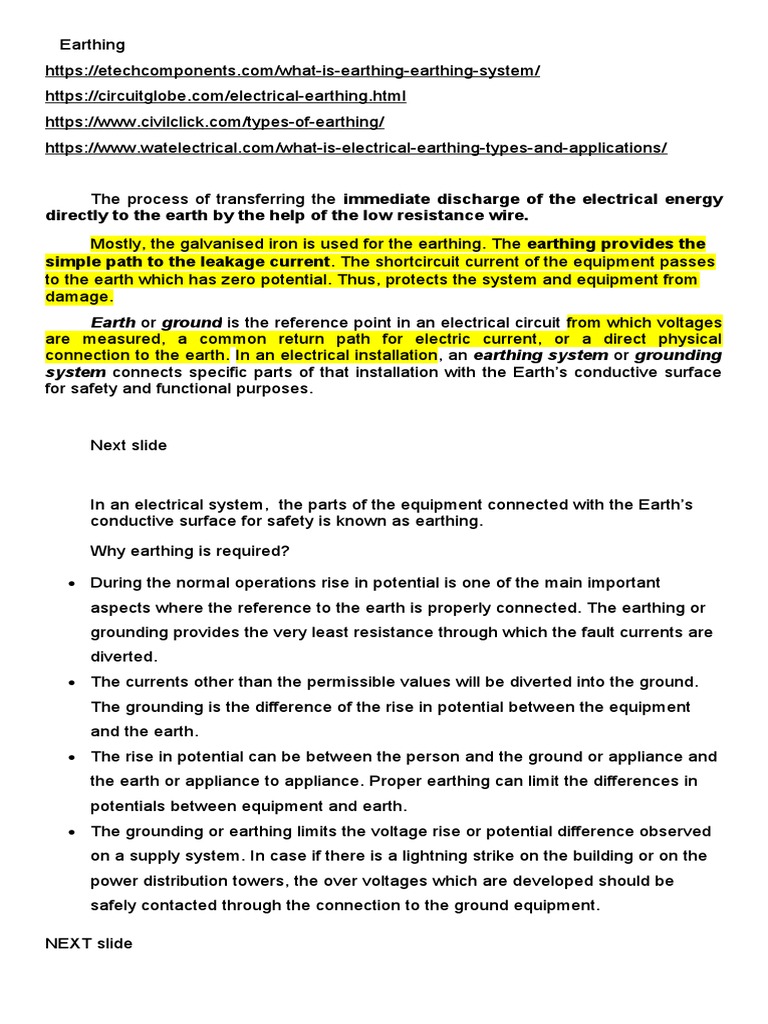 Earthing Report Ce151 | PDF | Building Engineering | Electricity