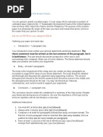 IRR Outline | PDF | Argument | Grammar