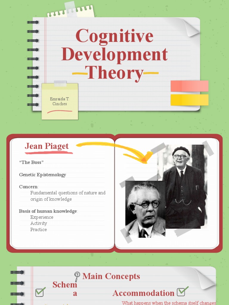 Piaget's Cognitive Development Theory | PDF | Thought | Psychology