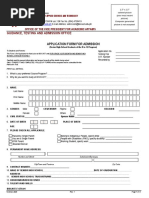 Bucet Form | PDF